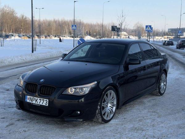 Melns BMW 535 2008 Viļņa, ar dzinēja tilpumu 3.00 L un nobraukumu 350 tūkst. km par 7350 €, foto 5 vietnē AUTOMOTO.COM.LV