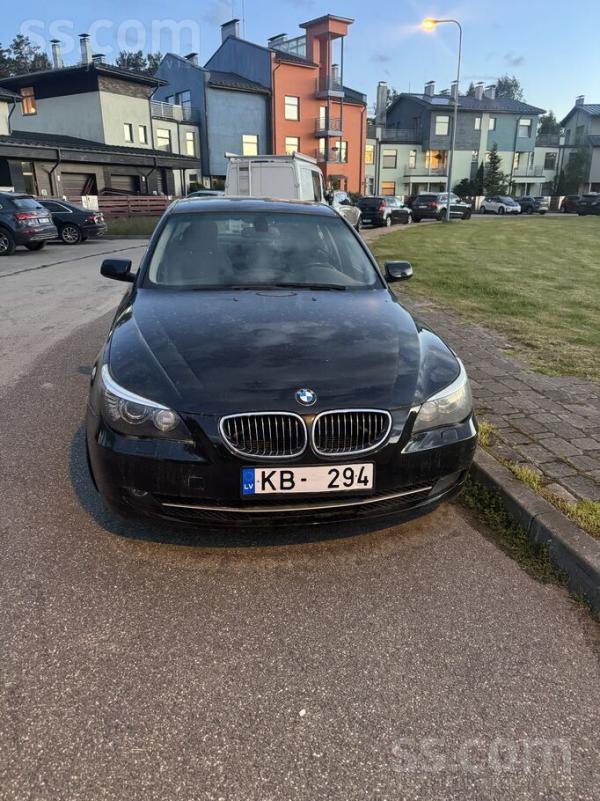 Melns BMW 535 2008 Rīga, ar dzinēja tilpumu 3.00 L un nobraukumu 90 tūkst. km par 6000 €, foto 1 vietnē AUTOMOTO.COM.LV