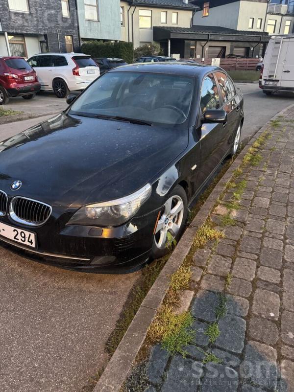 Melns BMW 535 2008 Rīga, ar dzinēja tilpumu 3.00 L un nobraukumu 90 tūkst. km par 6000 €, foto 2 vietnē AUTOMOTO.COM.LV