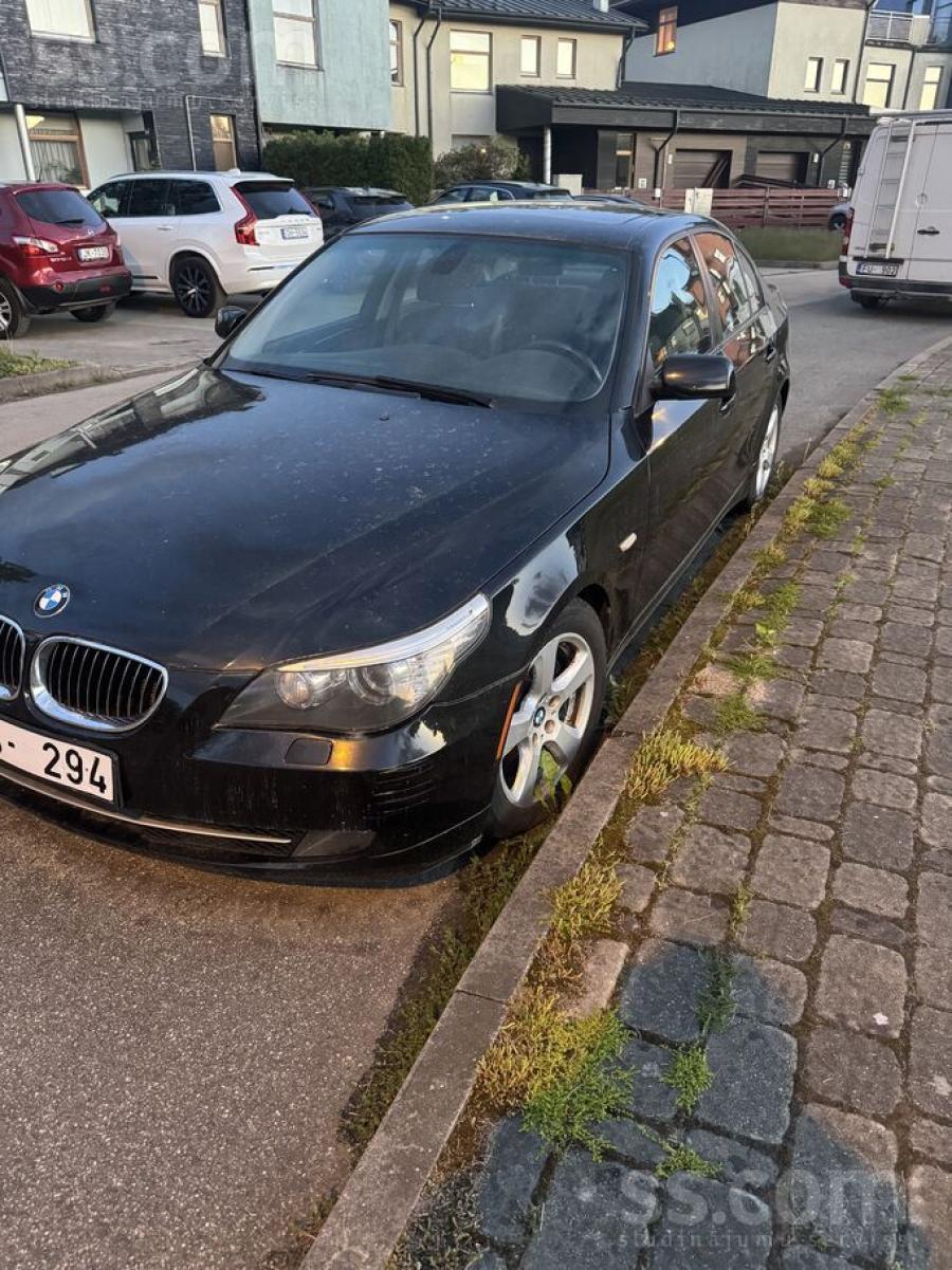 Melns BMW 535 2008 Rīga, ar dzinēja tilpumu 3.00 L un nobraukumu 90 tūkst. km par 6000 €, foto 3 vietnē AUTOMOTO.COM.LV