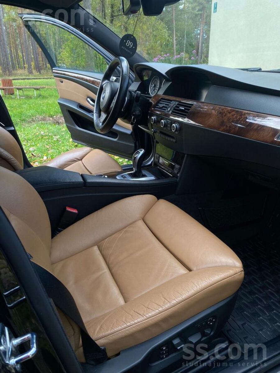 Melns BMW 535 2009 Rīga, ar dzinēja tilpumu 3.00 L un nobraukumu 290 tūkst. km par 10700 €, foto 10 vietnē AUTOMOTO.COM.LV