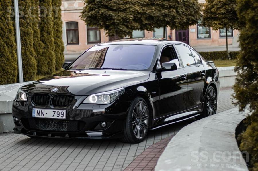 Melns BMW 535 2009 Rīga, ar dzinēja tilpumu 3.00 L un nobraukumu 290 tūkst. km par 10500 €, foto 4 vietnē AUTOMOTO.COM.LV