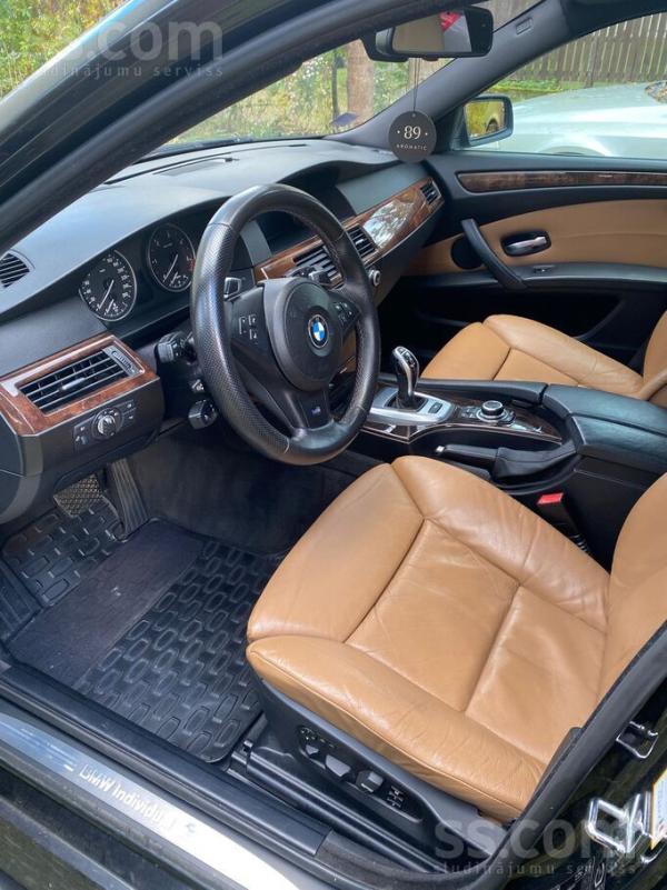 Melns BMW 535 2009 Rīga, ar dzinēja tilpumu 3.00 L un nobraukumu 290 tūkst. km par 10500 €, foto 5 vietnē AUTOMOTO.COM.LV