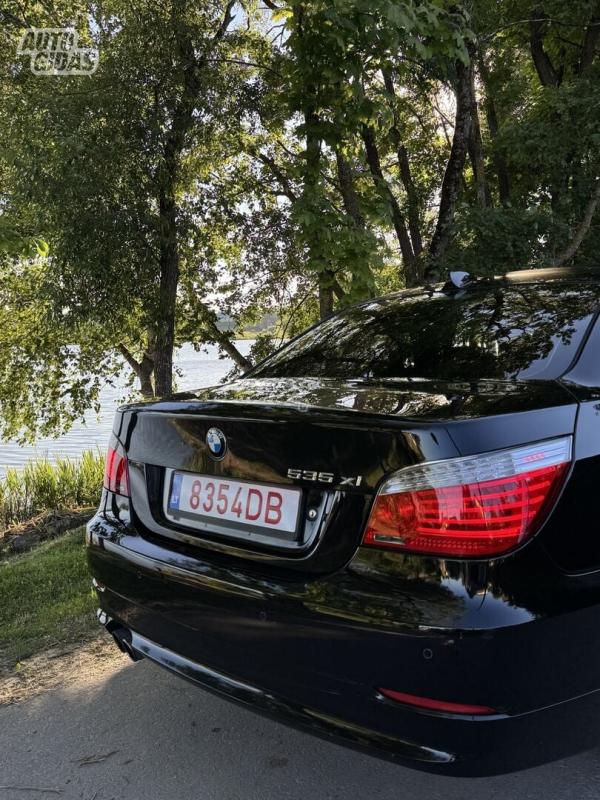 Melns BMW 535 2009 Viļņa, ar dzinēja tilpumu 3.50 L un nobraukumu 270 tūkst. km par 6600 €, foto 10 vietnē AUTOMOTO.COM.LV
