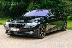 Black BMW 535 2010 in Riga, with an engine capacity of 3.00 L and mileage of 280 thousand km for 12000 €, photo  on AUTOMOTO.COM.LV