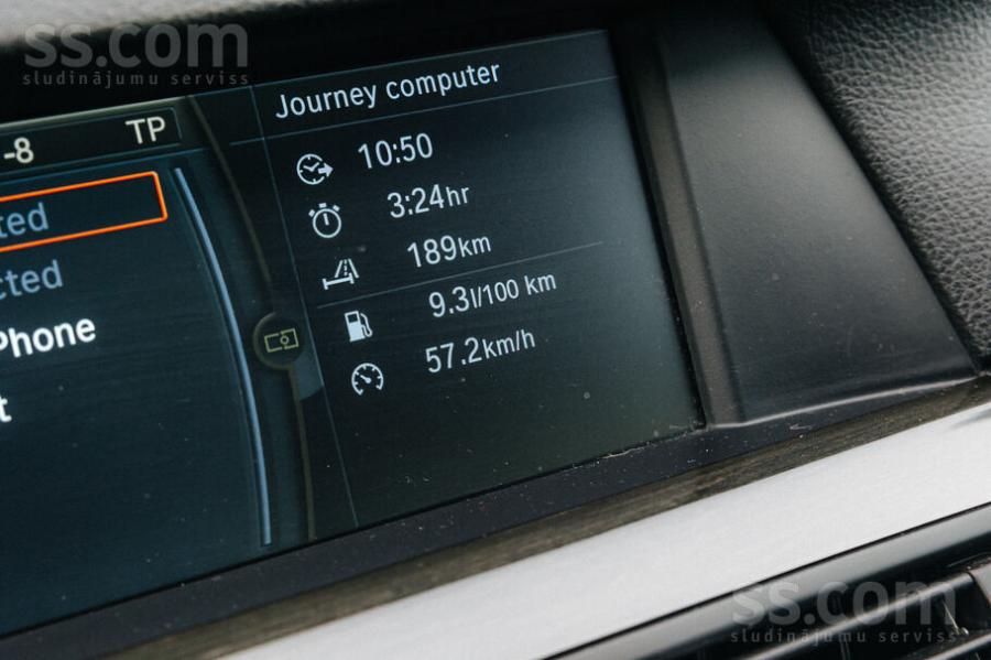 Black BMW 535 2010 in Riga, with an engine capacity of 3.00 L and mileage of 280 thousand km for 12000 €, photo 15 on AUTOMOTO.COM.LV