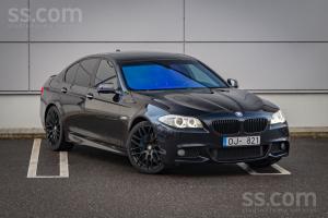 Melns BMW 535 2010 Rīga, ar dzinēja tilpumu 3.00 L un nobraukumu 300 tūkst. km par 10950 €, foto  vietnē AUTOMOTO.COM.LV