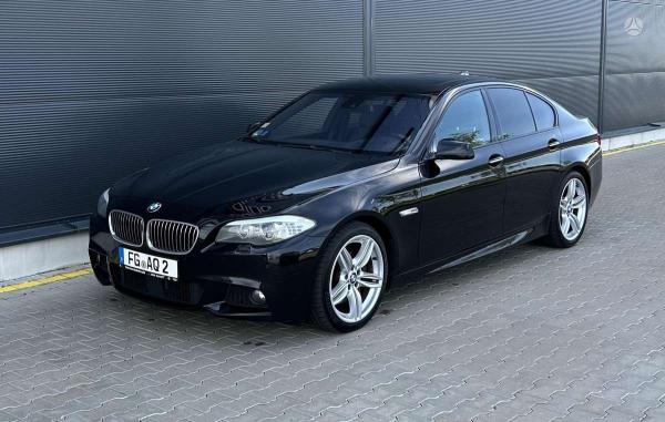 Black BMW 535 2010 in Vilnius, with an engine capacity of 2.99 L and mileage of 314 thousand km for 11000 €, photo 1 on AUTOMOTO.COM.LV