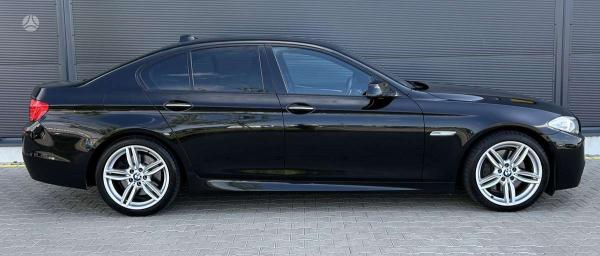 Black BMW 535 2010 in Vilnius, with an engine capacity of 2.99 L and mileage of 314 thousand km for 11000 €, photo 7 on AUTOMOTO.COM.LV