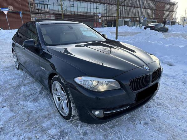 Melns BMW 535 2011 Klaipėda, ar dzinēja tilpumu 2.98 L un nobraukumu 300 tūkst. km par 6999 €, foto 3 vietnē AUTOMOTO.COM.LV