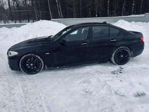 Black BMW 535 2011 in Vilnius, with an engine capacity of 2.98 L and mileage of 265 thousand km for 10200 €, photo 4 on AUTOMOTO.COM.LV