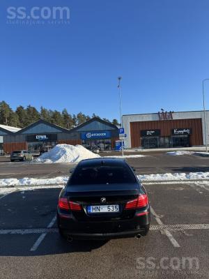 Black BMW 535 2011 in Riga, with an engine capacity of 3.00 L and mileage of 270 thousand km for 14000 €, photo  on AUTOMOTO.COM.LV