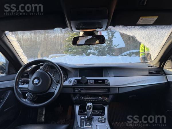 Black BMW 535 2011 in Riga, with an engine capacity of 3.00 L and mileage of 270 thousand km for 14000 €, photo 8 on AUTOMOTO.COM.LV