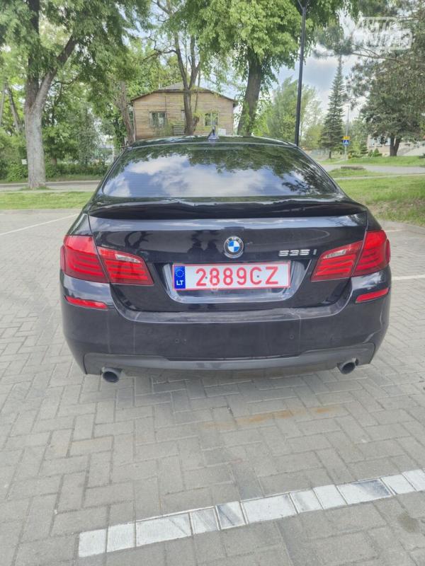 Melns BMW 535 2011 Vilkaviškis, ar dzinēja tilpumu 3.00 L un nobraukumu 270 tūkst. km par 9200 €, foto 6 vietnē AUTOMOTO.COM.LV
