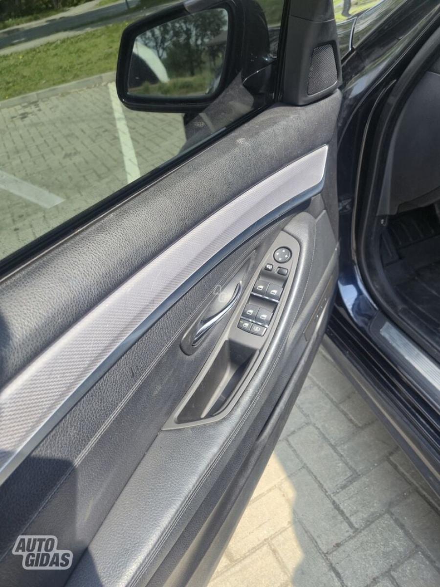 Black BMW 535 2011 in Vilkaviskis, with an engine capacity of 3.00 L and mileage of 270 thousand km for 9200 €, photo 12 on AUTOMOTO.COM.LV