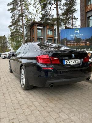 Black BMW 535 2011 in Riga, with an engine capacity of 3.00 L and mileage of 231 thousand km for 16100 €, photo 6 on AUTOMOTO.COM.LV