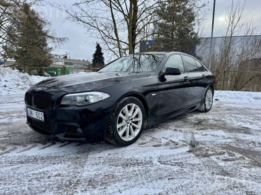 Melns BMW 535 2011 Rīga, ar dzinēja tilpumu 3.00 L un nobraukumu 308 tūkst. km par 10200 €, foto 1 vietnē AUTOMOTO.COM.LV