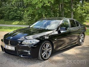 Black BMW 535 2011 in Riga, with an engine capacity of 3.00 L and mileage of 308 thousand km for 12900 €, photo 8 on AUTOMOTO.COM.LV