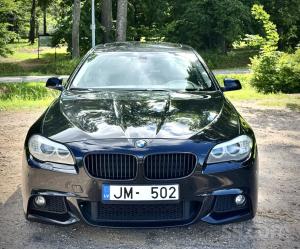 Black BMW 535 2011 in Riga, with an engine capacity of 3.00 L and mileage of 308 thousand km for 12900 €, photo 9 on AUTOMOTO.COM.LV