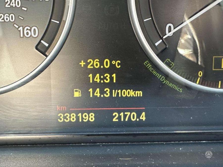 Melns BMW 535 2011 Viļņa, ar dzinēja tilpumu 2.98 L un nobraukumu 339 tūkst. km par 7500 €, foto 15 vietnē AUTOMOTO.COM.LV