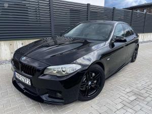 Melns BMW 535 2011 Viļņa, ar dzinēja tilpumu 2.98 L un nobraukumu 286 tūkst. km par 9700 €, foto  vietnē AUTOMOTO.COM.LV