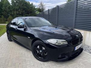 Black BMW 535 2011 in Vilnius, with an engine capacity of 2.98 L and mileage of 286 thousand km for 9700 €, photo 6 on AUTOMOTO.COM.LV