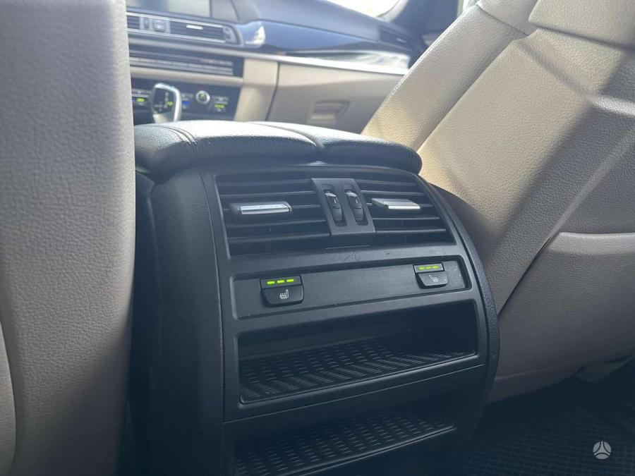 Black BMW 535 2011 in Vilnius, with an engine capacity of 2.98 L and mileage of 286 thousand km for 9700 €, photo 26 on AUTOMOTO.COM.LV