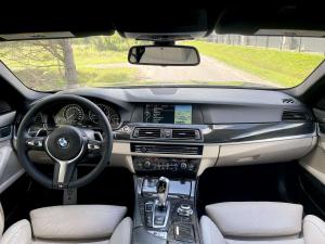 Black BMW 535 2011 in Vilnius, with an engine capacity of 2.98 L and mileage of 286 thousand km for 9700 €, photo 27 on AUTOMOTO.COM.LV