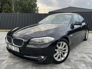 Black BMW 535 2011 in Vilnius, with an engine capacity of 2.98 L and mileage of 301 thousand km for 6500 €, photo  on AUTOMOTO.COM.LV