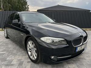 Black BMW 535 2011 in Vilnius, with an engine capacity of 2.98 L and mileage of 301 thousand km for 6500 €, photo 4 on AUTOMOTO.COM.LV