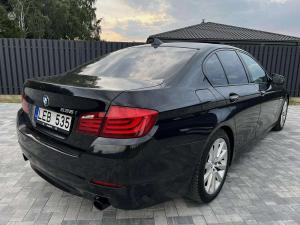 Black BMW 535 2011 in Vilnius, with an engine capacity of 2.98 L and mileage of 301 thousand km for 6500 €, photo 8 on AUTOMOTO.COM.LV