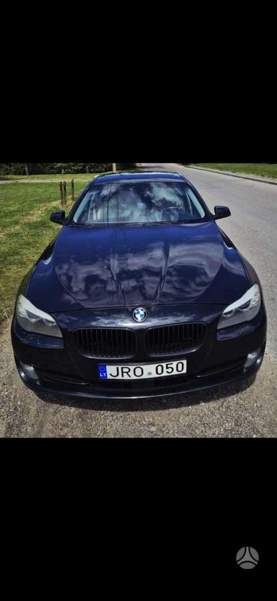 Melns BMW 535 2011 Viļņa, ar dzinēja tilpumu 2.98 L un nobraukumu 299 tūkst. km par 7300 €, foto 10 vietnē AUTOMOTO.COM.LV