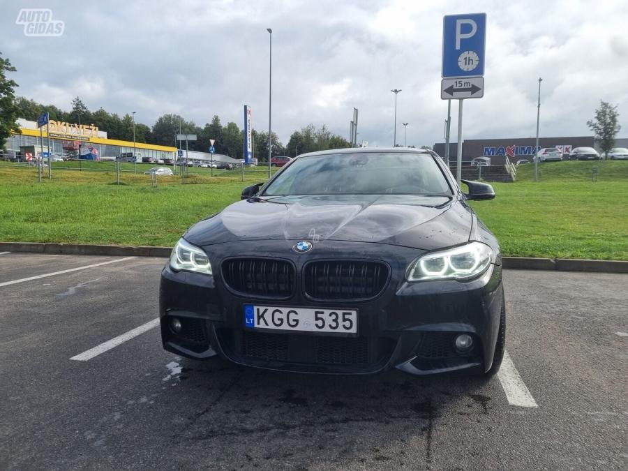 Melns BMW 535 2011 Viļņa, ar dzinēja tilpumu 3.00 L un nobraukumu 369 tūkst. km par 9800 €, foto 1 vietnē AUTOMOTO.COM.LV