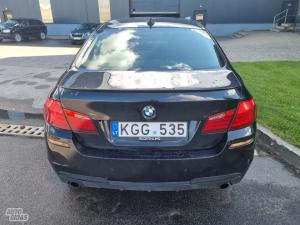Melns BMW 535 2011 Viļņa, ar dzinēja tilpumu 3.00 L un nobraukumu 369 tūkst. km par 9800 €, foto 4 vietnē AUTOMOTO.COM.LV