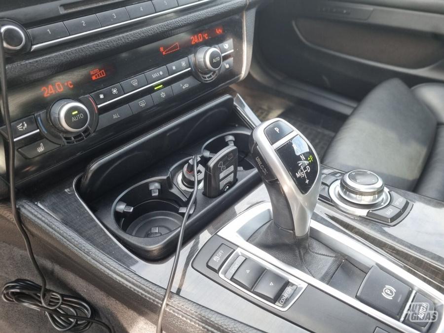 Melns BMW 535 2011 Viļņa, ar dzinēja tilpumu 3.00 L un nobraukumu 369 tūkst. km par 9800 €, foto 6 vietnē AUTOMOTO.COM.LV