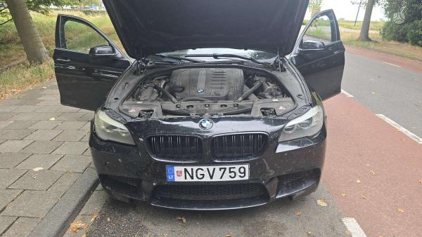 Black BMW 535 2011 in Silute, with an engine capacity of 2.99 L and mileage of 310 thousand km for 6350 €, photo 7 on AUTOMOTO.COM.LV
