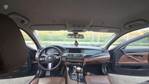 Black BMW 535 2011 in Silute, with an engine capacity of 2.99 L and mileage of 310 thousand km for 6350 €, photo 10 on AUTOMOTO.COM.LV