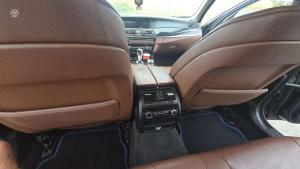 Black BMW 535 2011 in Silute, with an engine capacity of 2.99 L and mileage of 310 thousand km for 6350 €, photo 12 on AUTOMOTO.COM.LV