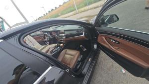 Black BMW 535 2011 in Silute, with an engine capacity of 2.99 L and mileage of 310 thousand km for 6350 €, photo 13 on AUTOMOTO.COM.LV