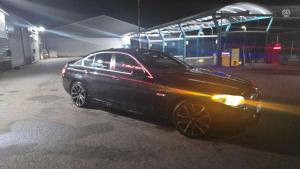 Black BMW 535 2011 in Silute, with an engine capacity of 2.99 L and mileage of 310 thousand km for 6350 €, photo 18 on AUTOMOTO.COM.LV