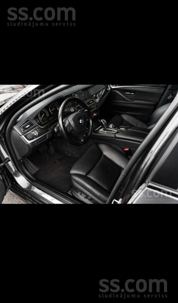 Melns BMW 535 2011 Rīga, ar dzinēja tilpumu 3.00 L un nobraukumu 380 tūkst. km par 12200 €, foto 11 vietnē AUTOMOTO.COM.LV
