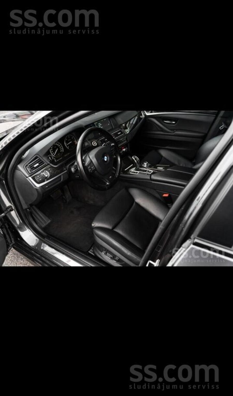 Melns BMW 535 2011 Rīga, ar dzinēja tilpumu 3.00 L un nobraukumu 380 tūkst. km par 12200 €, foto 11 vietnē AUTOMOTO.COM.LV