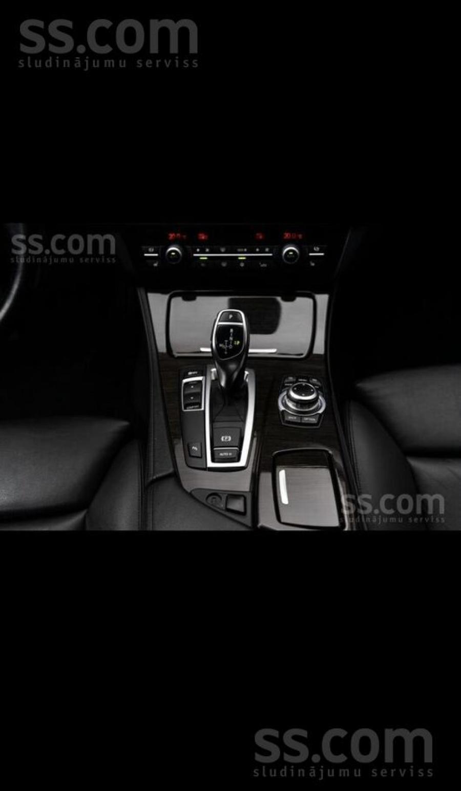 Melns BMW 535 2011 Rīga, ar dzinēja tilpumu 3.00 L un nobraukumu 380 tūkst. km par 12200 €, foto 14 vietnē AUTOMOTO.COM.LV