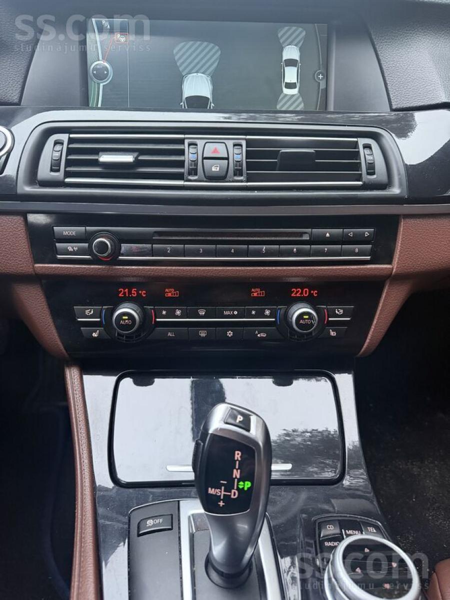 Melns BMW 535 2011 Rīga, ar dzinēja tilpumu 3.00 L un nobraukumu 313 tūkst. km par 9300 €, foto 12 vietnē AUTOMOTO.COM.LV
