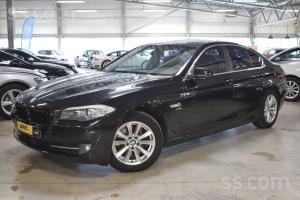 Black BMW 535 2012 in Riga, with an engine capacity of 3.00 L and mileage of 301 thousand km for 9900 €, photo 1 on AUTOMOTO.COM.LV