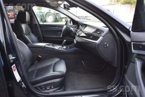 Black BMW 535 2012 in Riga, with an engine capacity of 3.00 L and mileage of 301 thousand km for 9900 €, photo 12 on AUTOMOTO.COM.LV