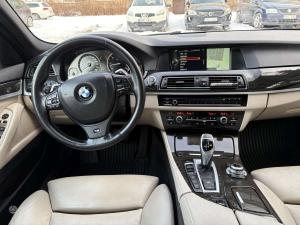 Black BMW 535 2012 in Kaunas, with an engine capacity of 2.99 L and mileage of 326 thousand km for 10600 €, photo 15 on AUTOMOTO.COM.LV
