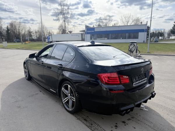 Black BMW 535 2012 in Salcininkai, with an engine capacity of 3.00 L and mileage of 200 thousand km for 3999 €, photo 7 on AUTOMOTO.COM.LV