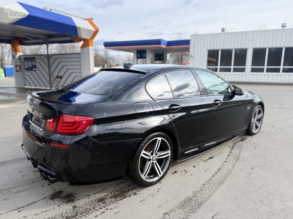 Black BMW 535 2012 in Salcininkai, with an engine capacity of 3.00 L and mileage of 200 thousand km for 3999 €, photo 8 on AUTOMOTO.COM.LV