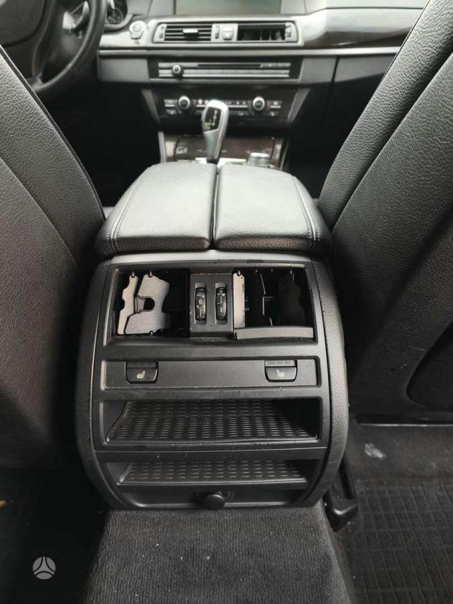 Black BMW 535 2012 in Panevezys, with an engine capacity of 2.98 L and mileage of 287 thousand km for 5000 €, photo 24 on AUTOMOTO.COM.LV